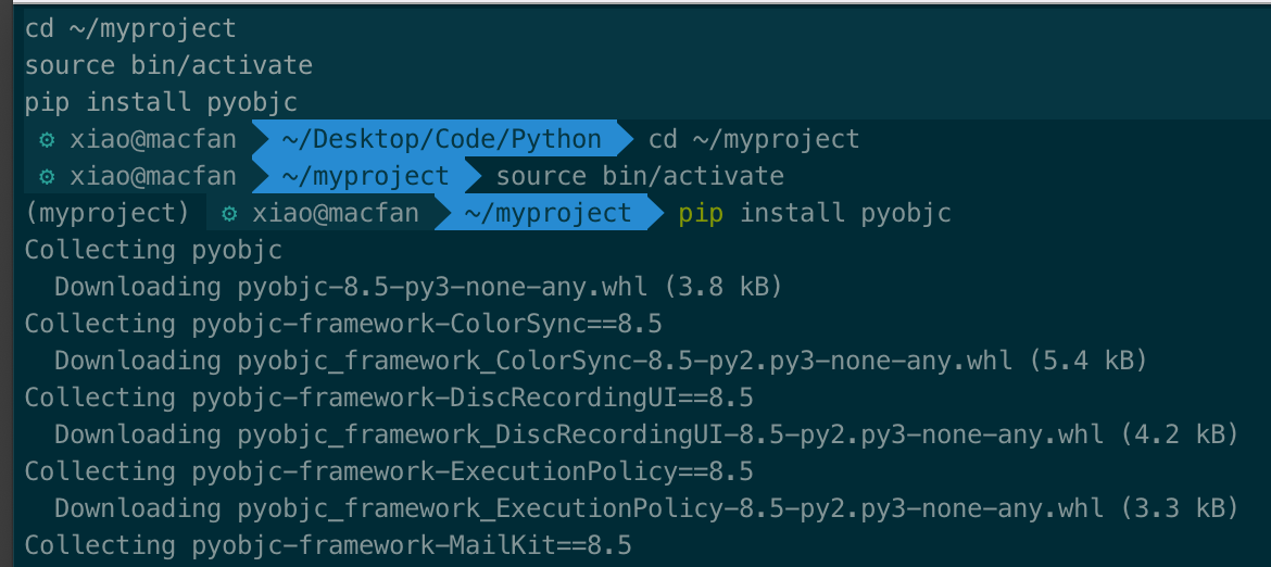 MacOS 12.3之后运行Python建议安装的几个组件